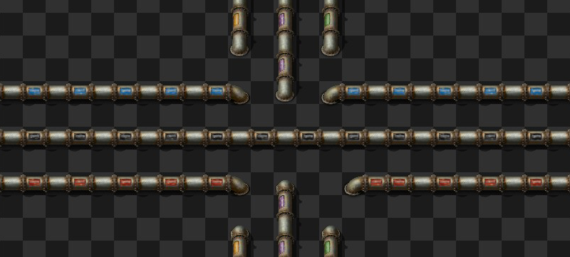 File:Pipes carrying fluids.png - Factorio Wiki