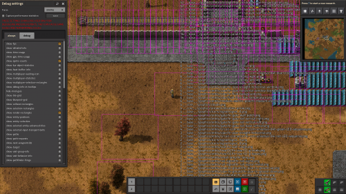 Debug mode - Factorio Wiki
