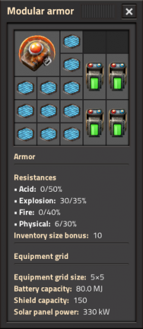 Modular armor - Factorio Wiki