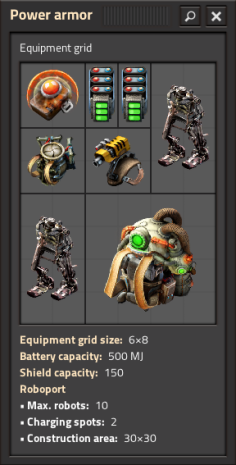 Power armor - Factorio Wiki